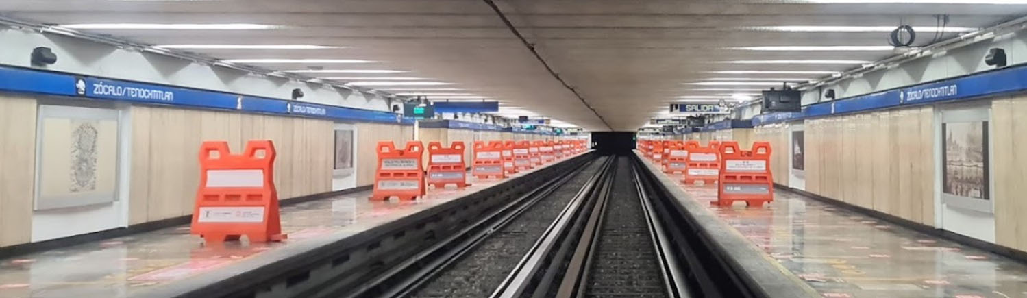 Metro Zócalo Tenochtitlán Estación De Línea 2 Metro Cdmx