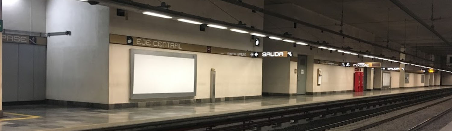 Metro Eje Central - Línea 12 - Metro CDMX