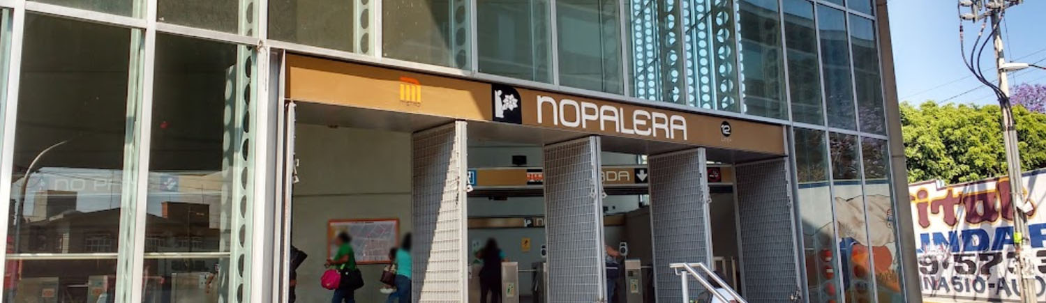 Metro Nopalera - Línea 12 - Metro CDMX